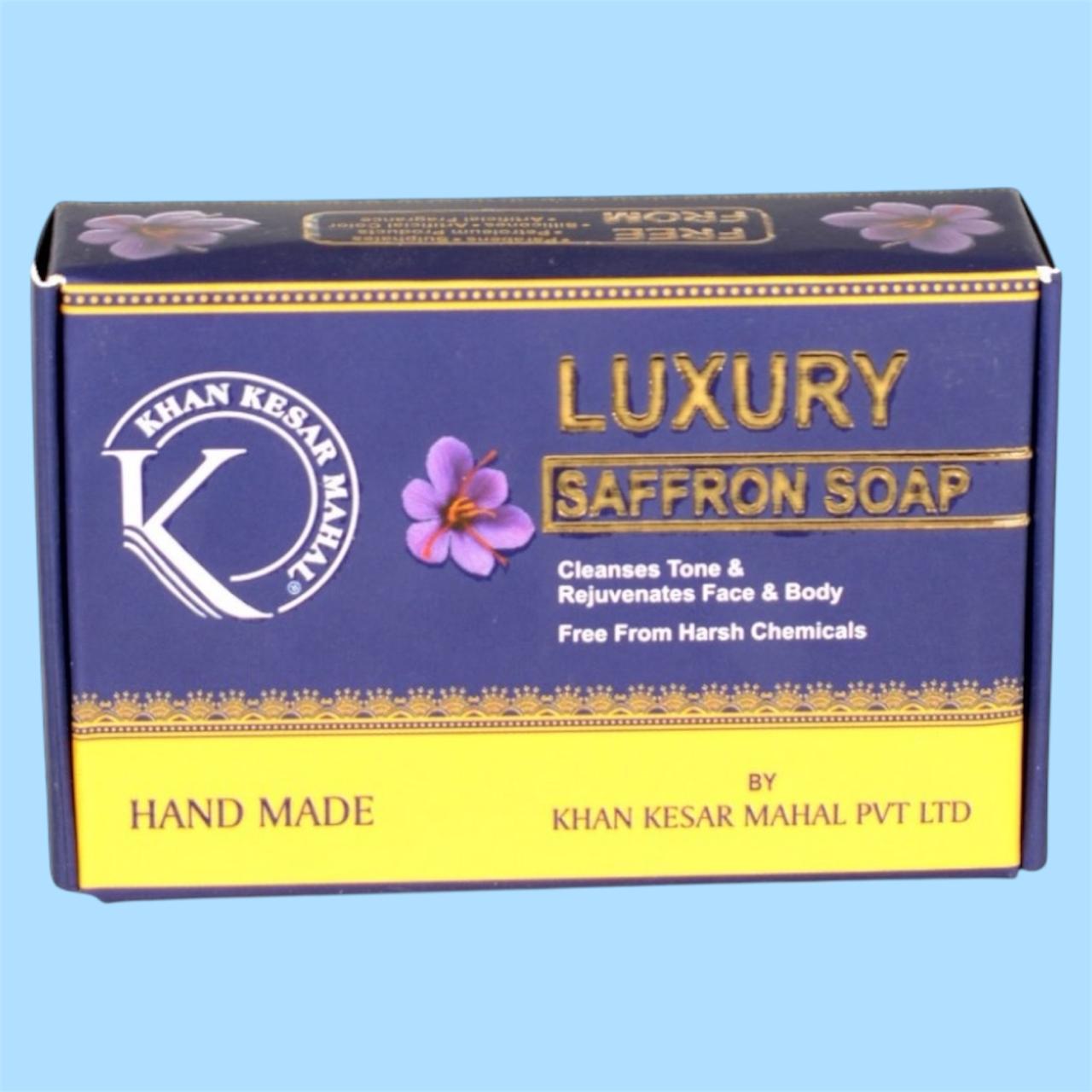 Premium Saffron Soap – Khan Kesar Mahal Pvt.Ltd
