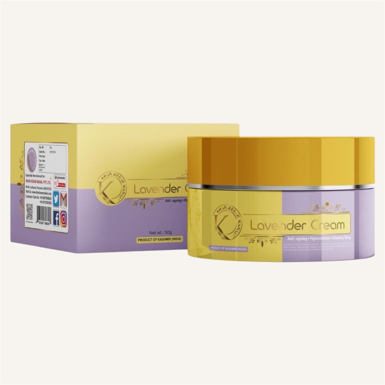 Lavender Cream – Khan Kesar Mahal Pvt.Ltd